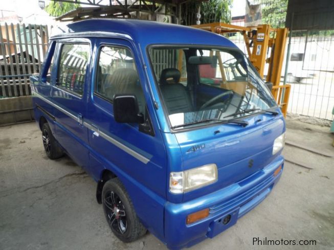 Used Suzuki Multicab Scrum Double Cab 4x4 MT Blue | 1993 Multicab Scrum ...