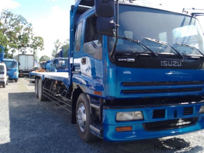 Used Isuzu Original Molye 10PE1 Engine 10 Wheeler Cargo Truck 32FT ...