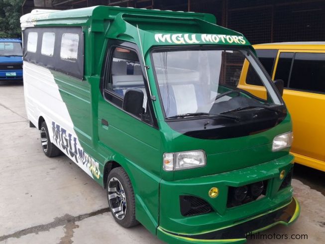 Used Suzuki Multicab Scrum Passenger Jeepney 4x2 Green | 2000 Multicab ...