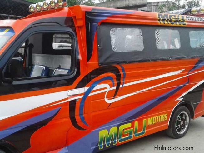 Used Suzuki Multicab Bigeye Passenger Jeepney Red | 2001 Multicab ...