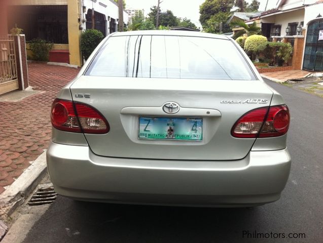 Used Toyota Altis E | 2006 Altis E for sale | Pasay City Toyota Altis E ...
