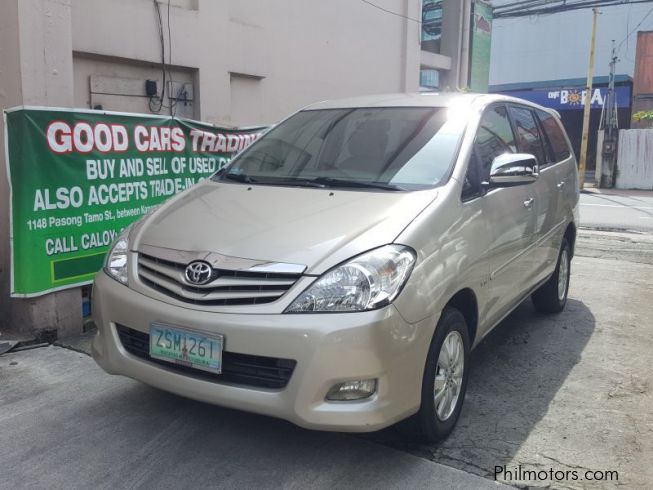 Used Toyota Innova G | 2009 Innova G for sale | Makati City Toyota ...