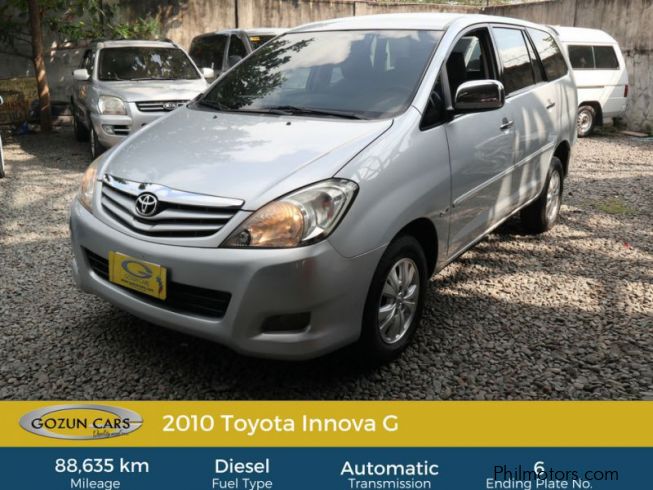 Used Toyota Innova G | 2010 Innova G for sale | Pampanga Toyota Innova ...
