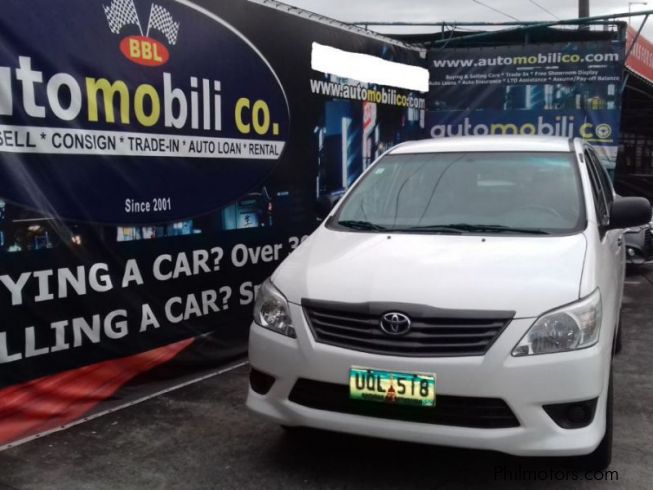 Used Toyota Innova J | 2013 Innova J for sale | Paranaque City Toyota ...