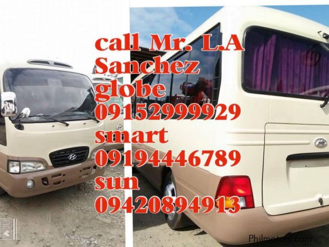 Used Hyundai county bus | 2014 county bus for sale | Cavite Hyundai ...