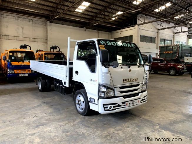 New Isuzu elf nkr reconditioned surplus drop side truck n-series canter ...