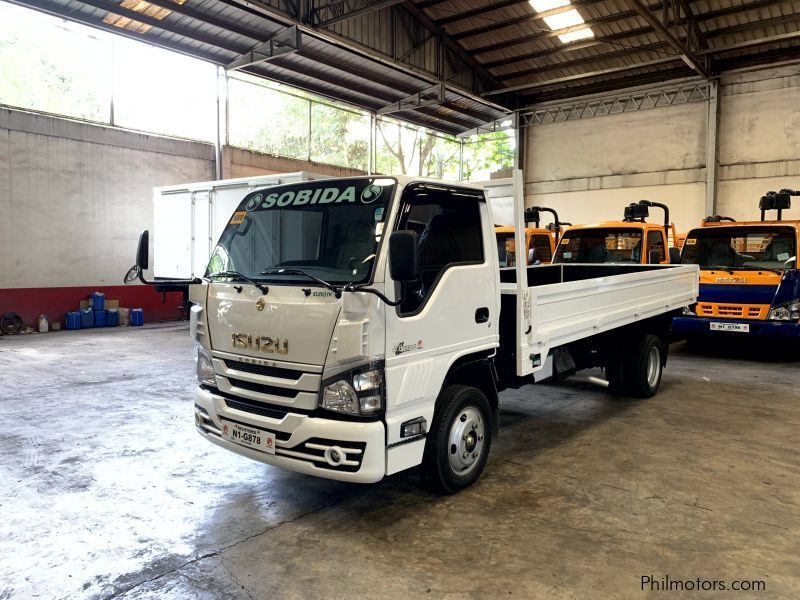 New Isuzu elf nkr reconditioned surplus drop side truck n-series canter ...