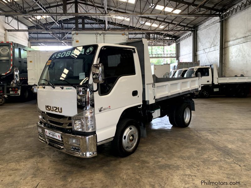 Used Isuzu elf surplus reconditioned dropside mini dump truck nkr ...