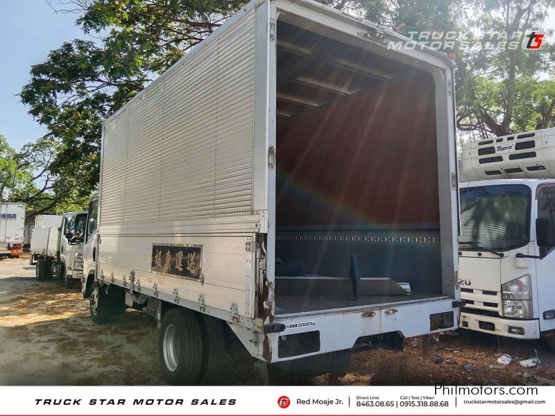 Used Isuzu Elf Wing Van Truck | New Model | Wide | Truck For Sale ...