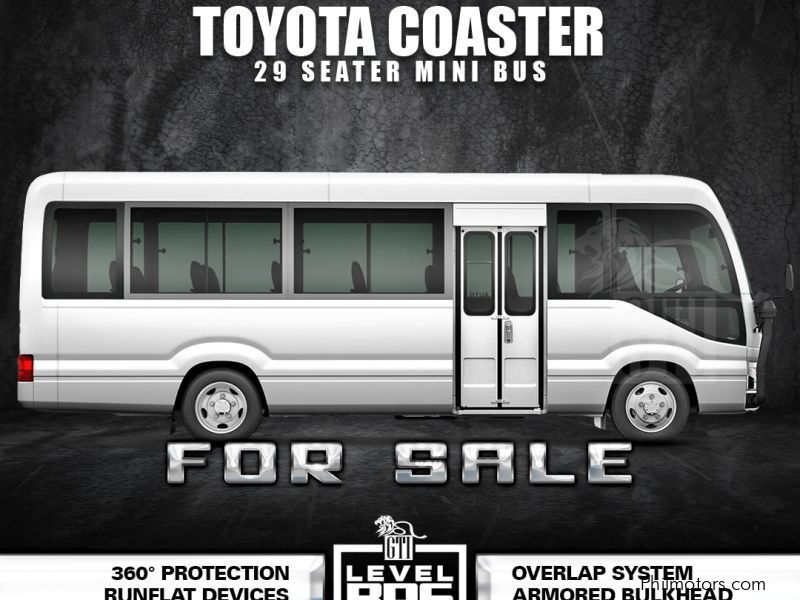 New Toyota Coaster Armored | 2025 Coaster Armored for sale | Cavite ...
