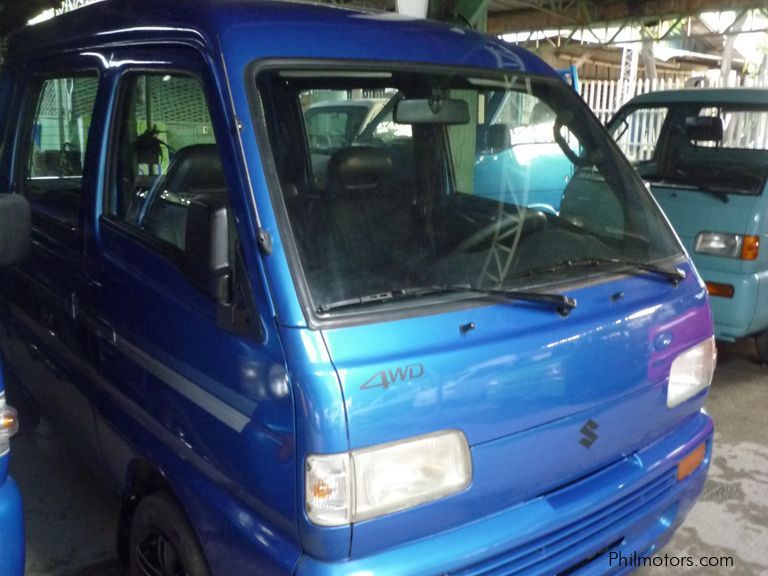 Used Suzuki Multicab Scrum Double Cab 4x4 MT Blue | 1993 Multicab Scrum ...