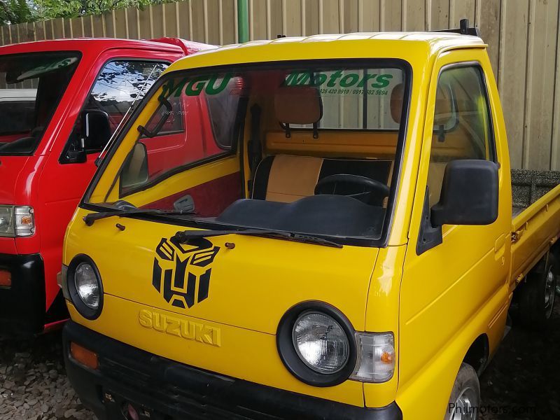 Used Suzuki Multicab Scrum 4x4 Cateye Pickup MT Light Green | 1998 ...