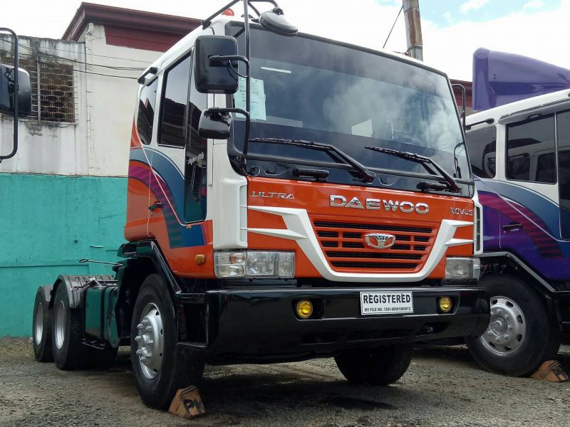 Used Daewoo Ultra Novus Tractor Head | 2000 Ultra Novus Tractor Head ...