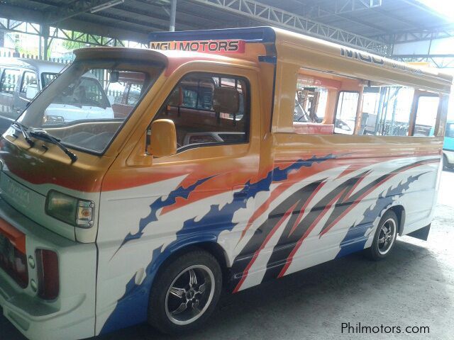 Used Suzuki Multicab Scrum Passenger Jeepney 4x2 Orange | 2000 Multicab ...