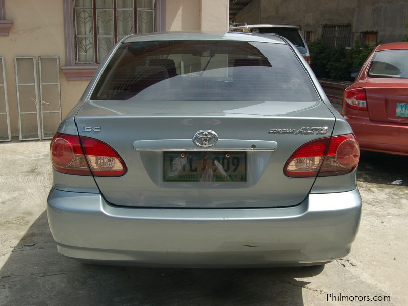 Used Toyota Altis | 2007 Altis for sale | Davao Del Sur Toyota Altis ...