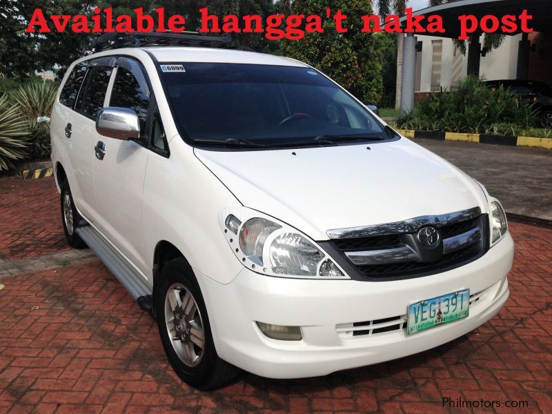Used Toyota Innova Diesel | 2007 Innova Diesel for sale | Quezon Toyota ...