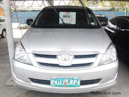 Used Toyota Innova E | 2007 Innova E for sale | Pasay City Toyota ...