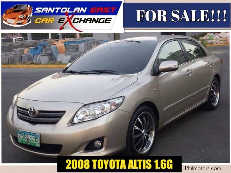 Used Toyota Altis | 2008 Altis for sale | Pasig City Toyota Altis sales ...