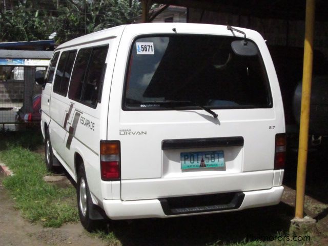 Used Nissan Urvan Escapade | 2010 Urvan Escapade for sale | Laguna ...