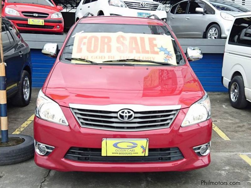 Used Toyota Innova | 2012 Innova for sale | Pampanga Toyota Innova ...