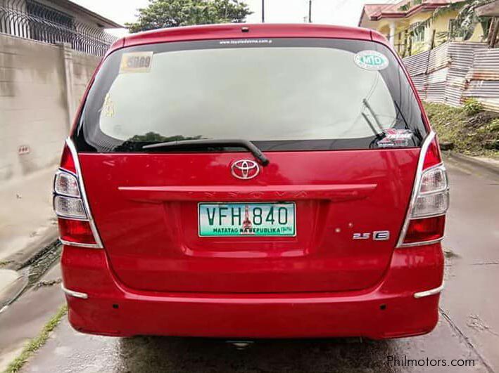 Used Toyota Innova E | 2012 Innova E for sale | Misamis Oriental Toyota ...
