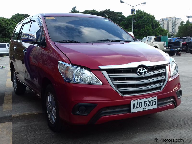 Used Toyota Innova E | 2014 Innova E for sale | Paranaque City Toyota ...