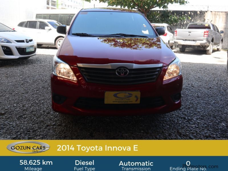 Used Toyota Innova E | 2014 Innova E for sale | Pampanga Toyota Innova ...