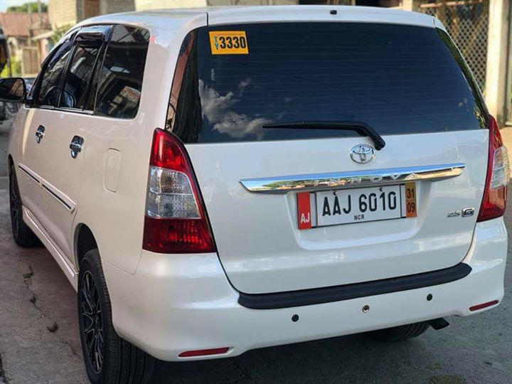 Used Toyota Innova G | 2014 Innova G for sale | Oriental Mindoro Toyota ...