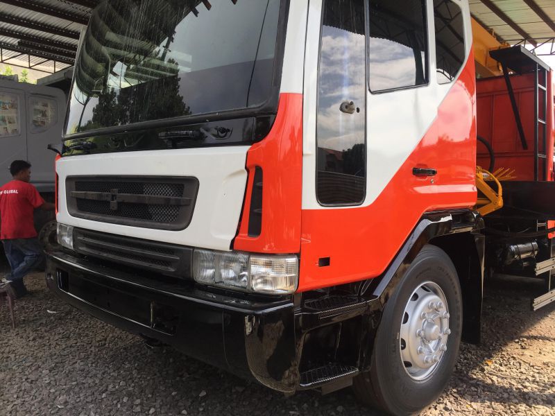 Used Daewoo Novus SE Boom Truck with Man Lift | 2016 Novus SE Boom ...