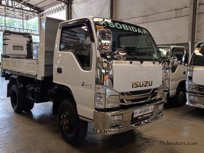 Used Sobida Isuzu elf surplus reconditioned eb100n semi high side ...