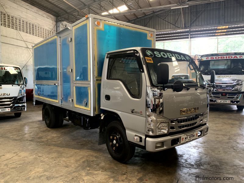 Used Sobida isuzu elf surplus aluminum closed van n-series nkr canter ...