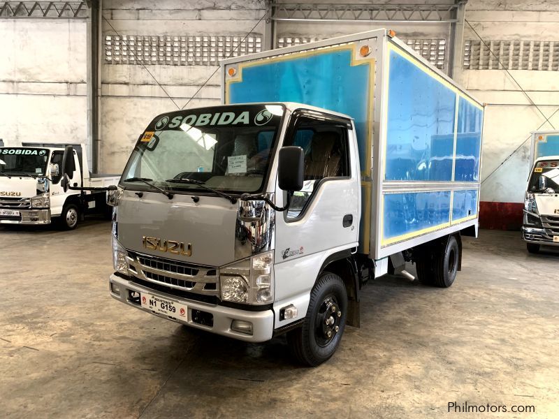Used Sobida isuzu elf surplus aluminum closed van n-series nkr canter ...