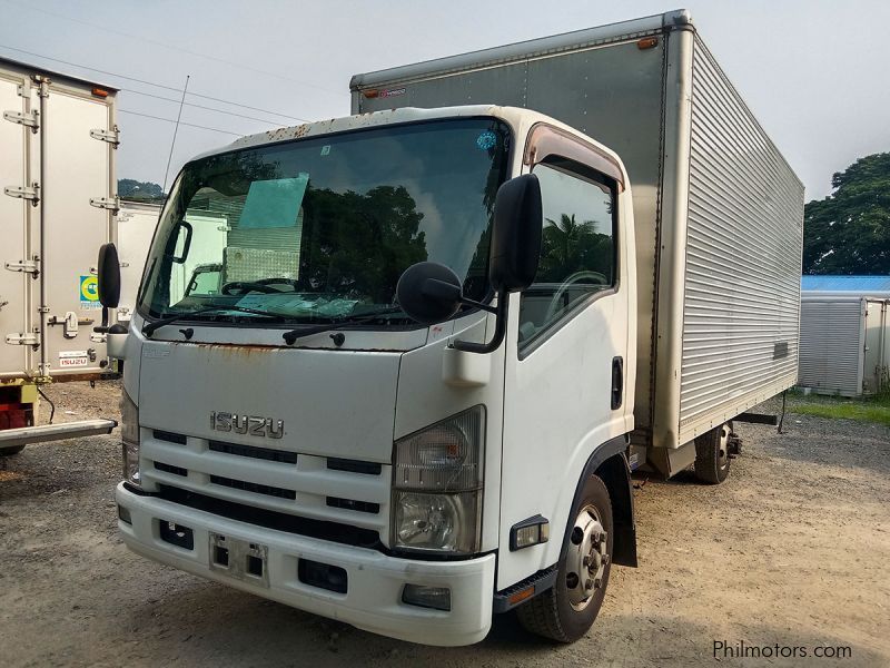 Used Isuzu Elf Closed Van Truck | New Model | Wide | Truck For Sale ...