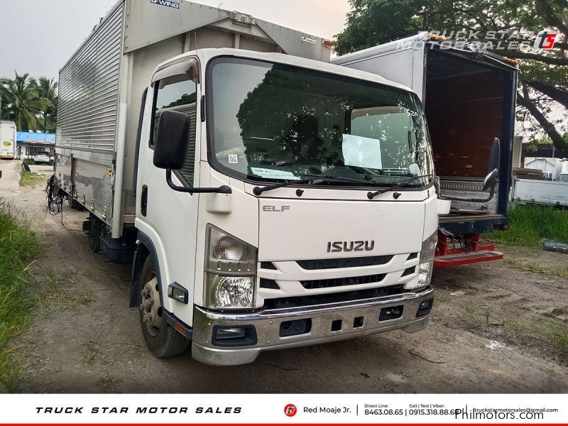 Used Isuzu Elf Wing Van Truck | New Model | Wide | Truck For Sale ...
