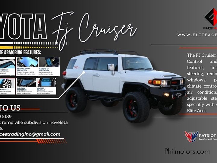New Toyota Fj Cruiser Bulletproof and Armored | 2024 Fj Cruiser ...