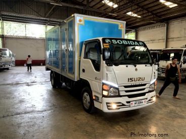 Used Sobida isuzu elf surplus aluminum closed van n-series nkr canter ...